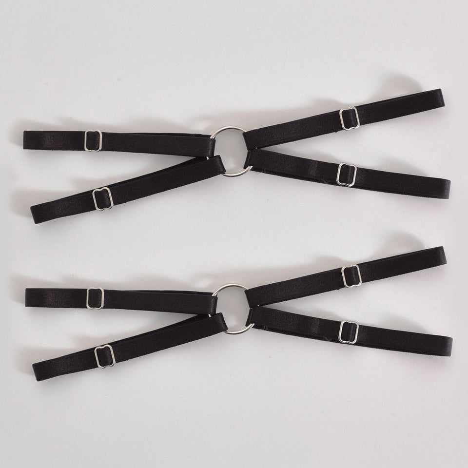 Strapped in Thigh Garters | Thistle and Spire Lingerie